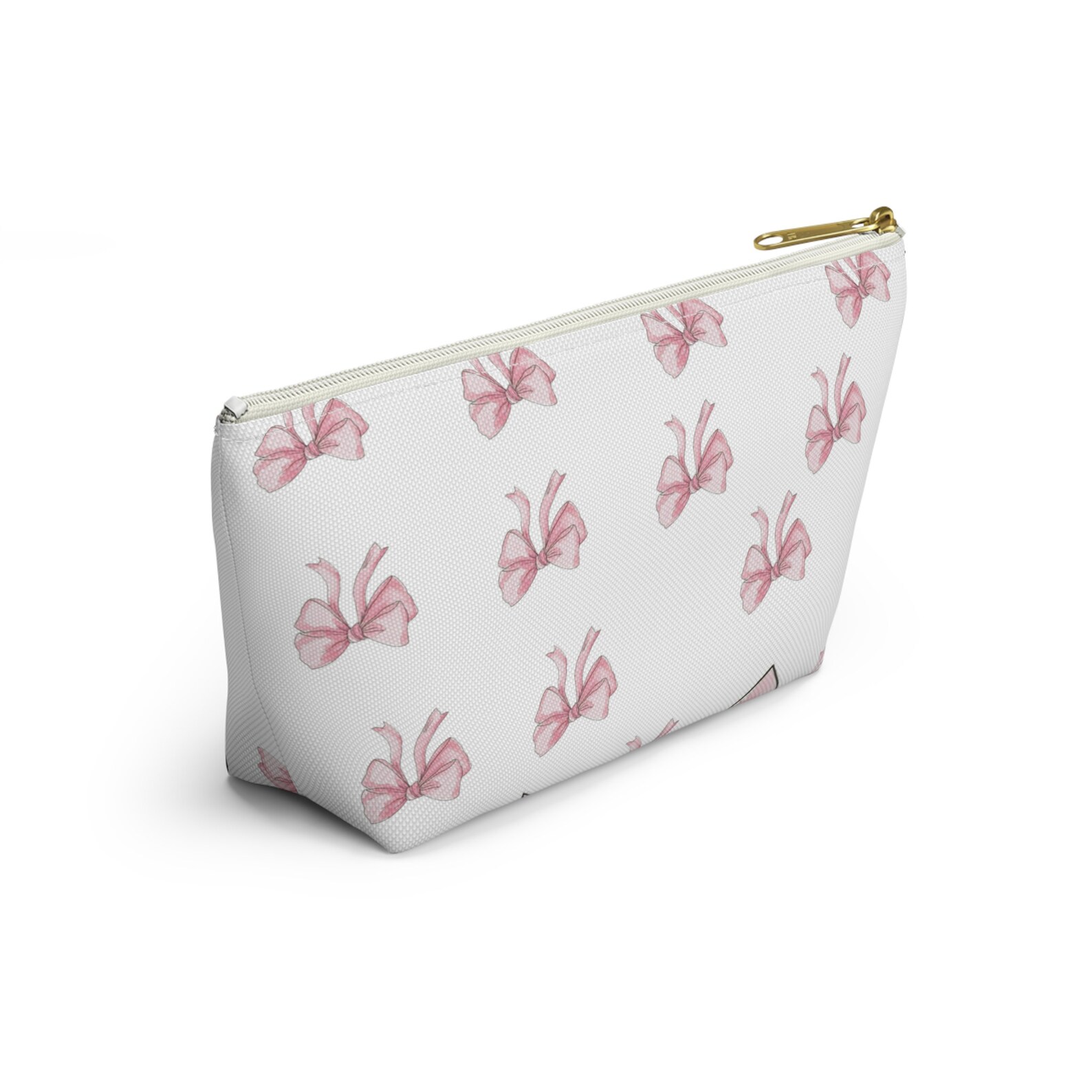 Pink Coquette Bow Accessory Bag, Bow Clutch Bag, Small Evening Bag, Bow ...