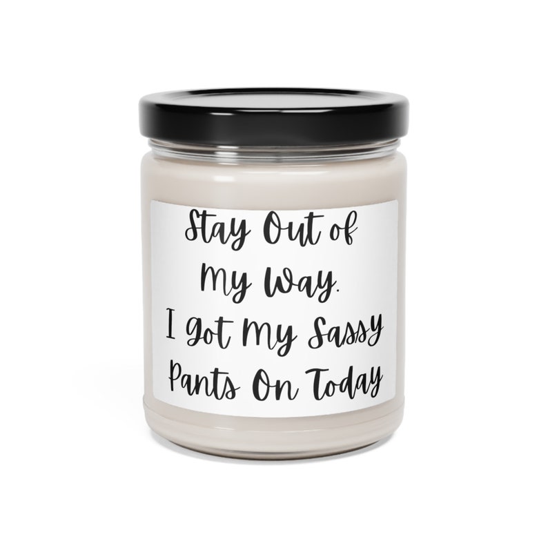 Sassy Sayings Candle, Funny Saying Candle, Witty Candle Gift, Humorous ...