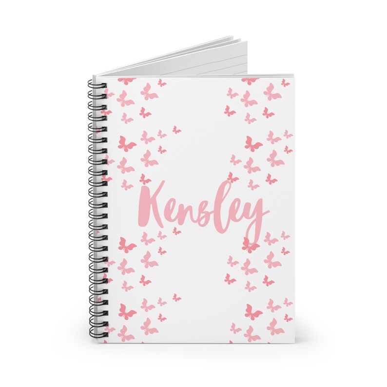 Personalized Spiral Notebook, Custom Journal, Monogram Notebook ...