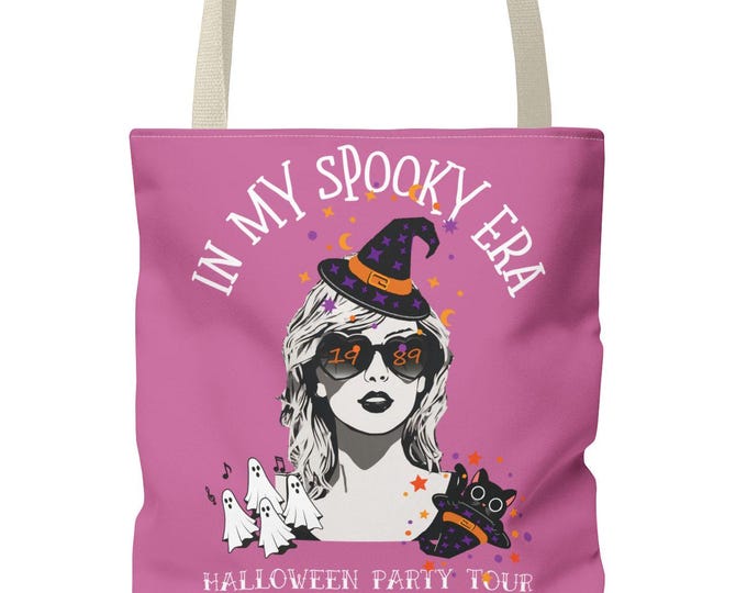 Eras Tour Ghost Tote Bag Spooky Season Taylor's Version Swiftie ...