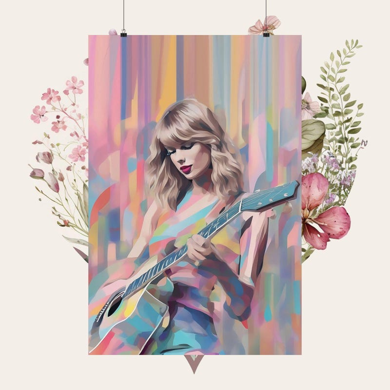 Taylor swift poster - Etsy