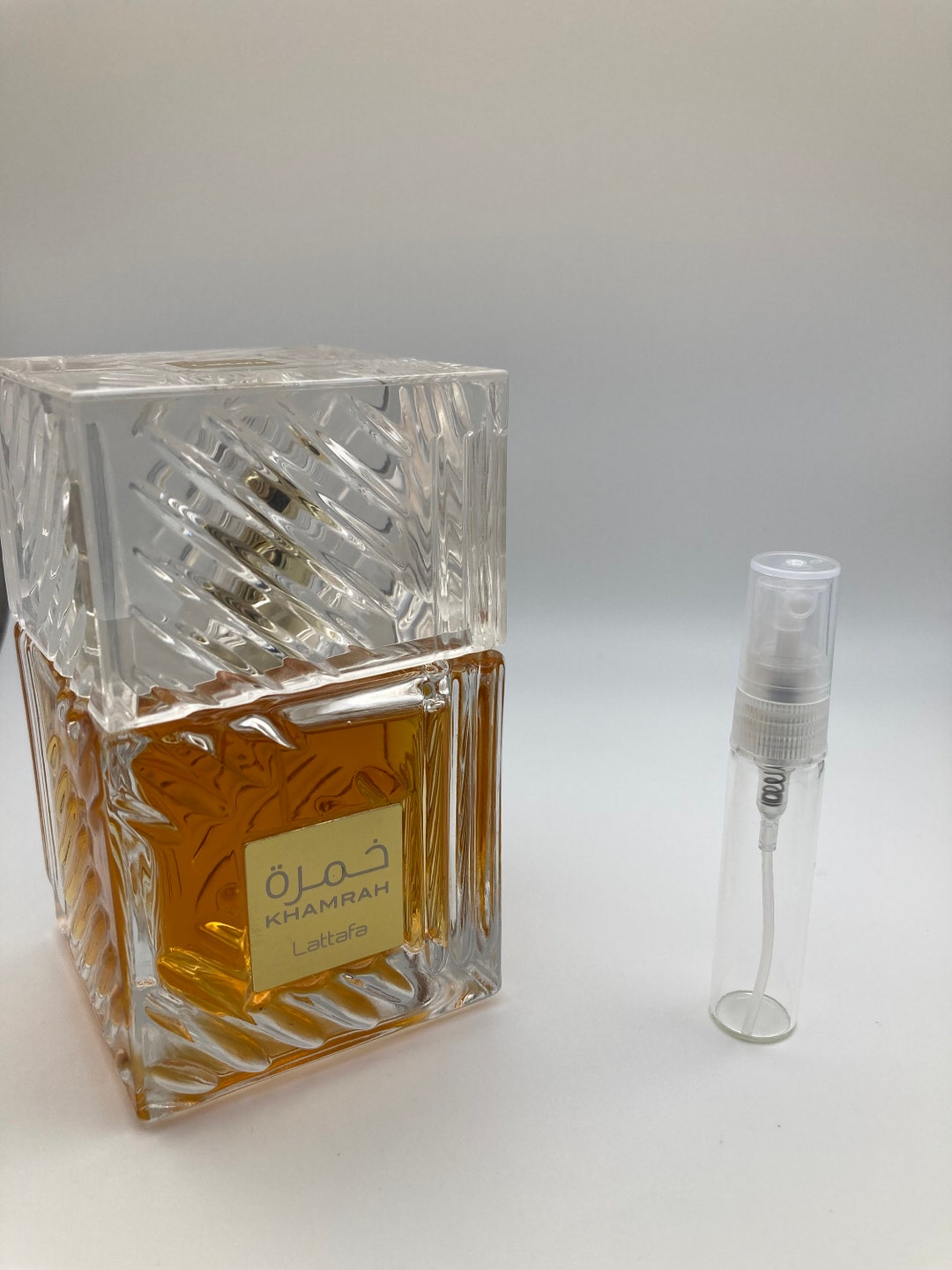 Lattafa - Khamrah - Unisex | 5 ML Glass Sample - Etsy