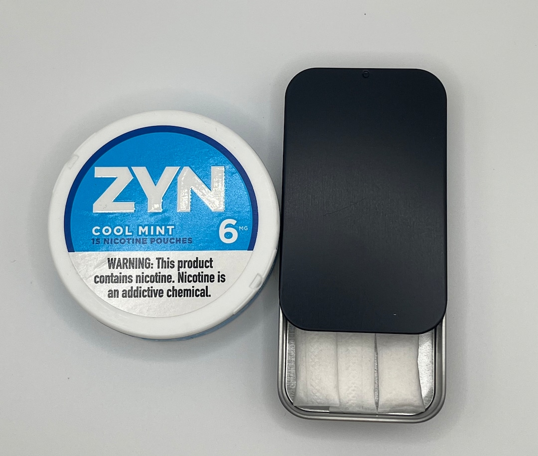 Customizable Metal Zyn Can Holder: Slim Concealer Case - Etsy