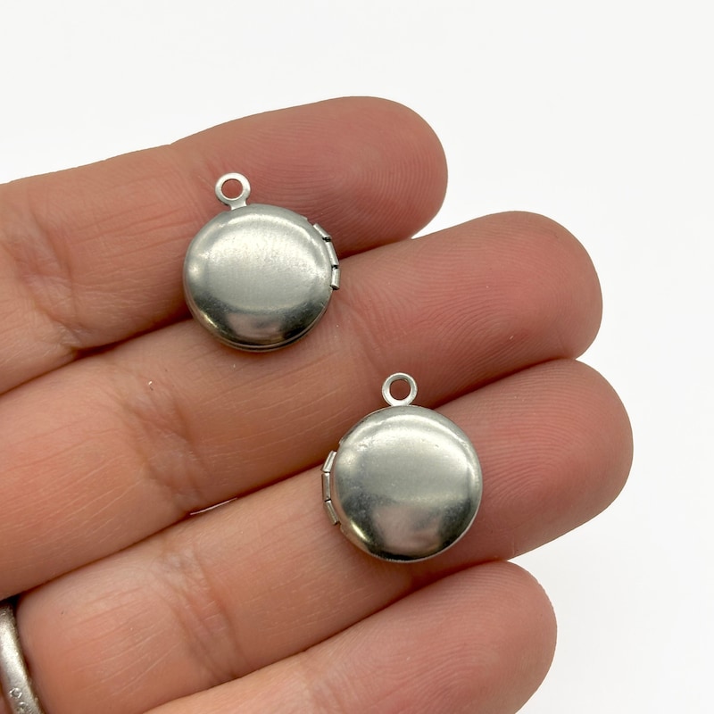 Locket With a Clock - Etsy