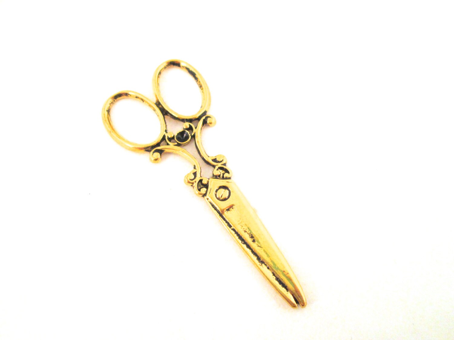 Large Gold Plated Scissor Pendants Pick Your Amount D114 - Etsy