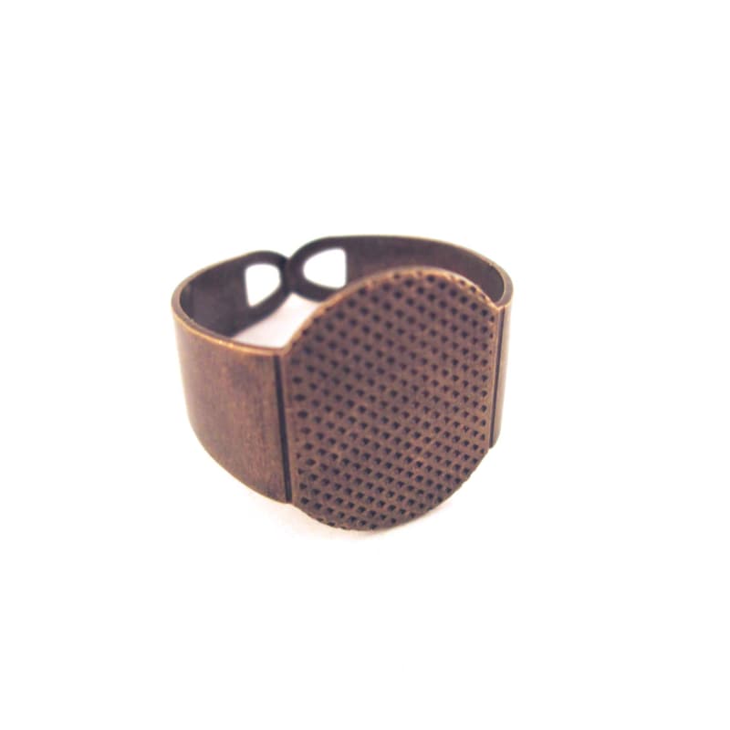 Brass Ring Blank Adjustable - Etsy