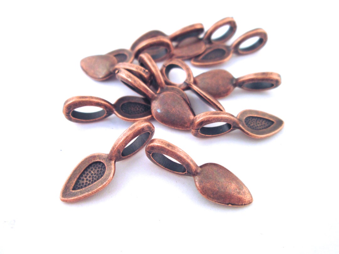 Copper Bails 21x8mm Pick Your Amount, B12 - Etsy