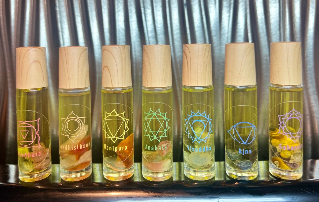 Chakra Scented Oils - Etsy