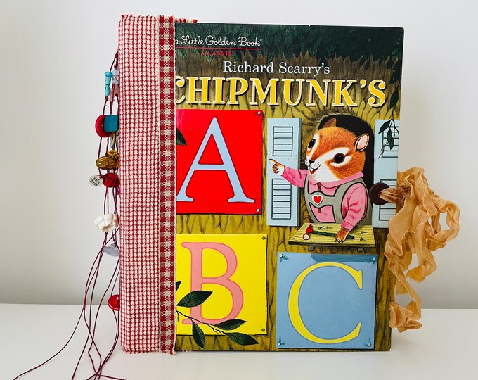 Chipmunk’s ABC Little Golden Book Journal - Etsy
