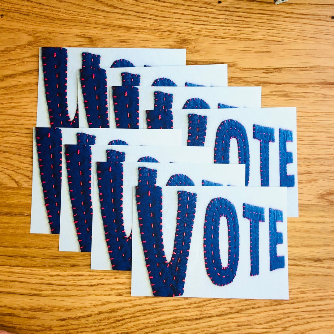 Set of 8 VOTE Postcards - Etsy