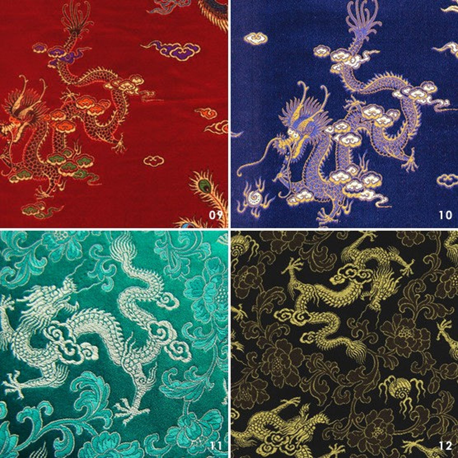 Soft Leather Cuff With Silk Brocade Under Glass - Chrysanthemum Blossom ...