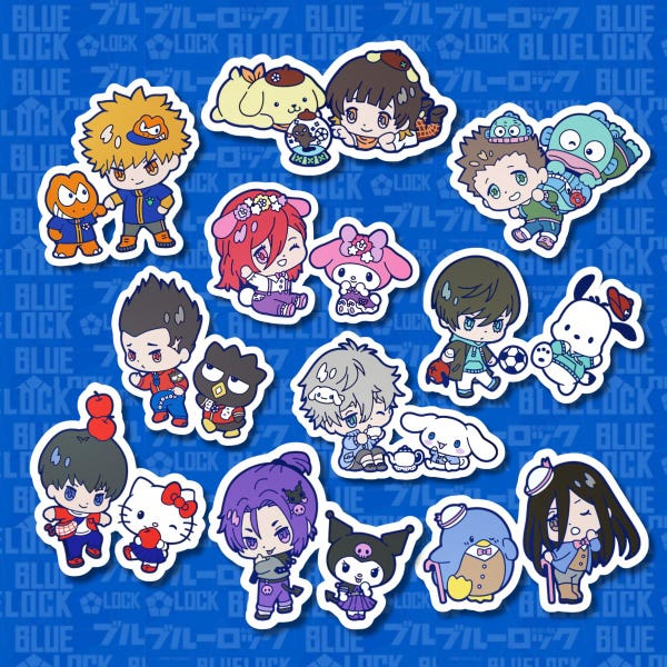 Blue Lock Stickers - Etsy
