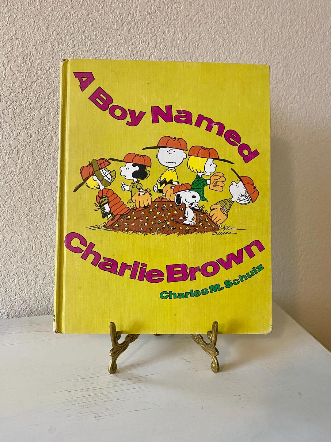 Vintage “A Boy Named Charlie Brown” Children’s Book / Charles M. Schulz ...