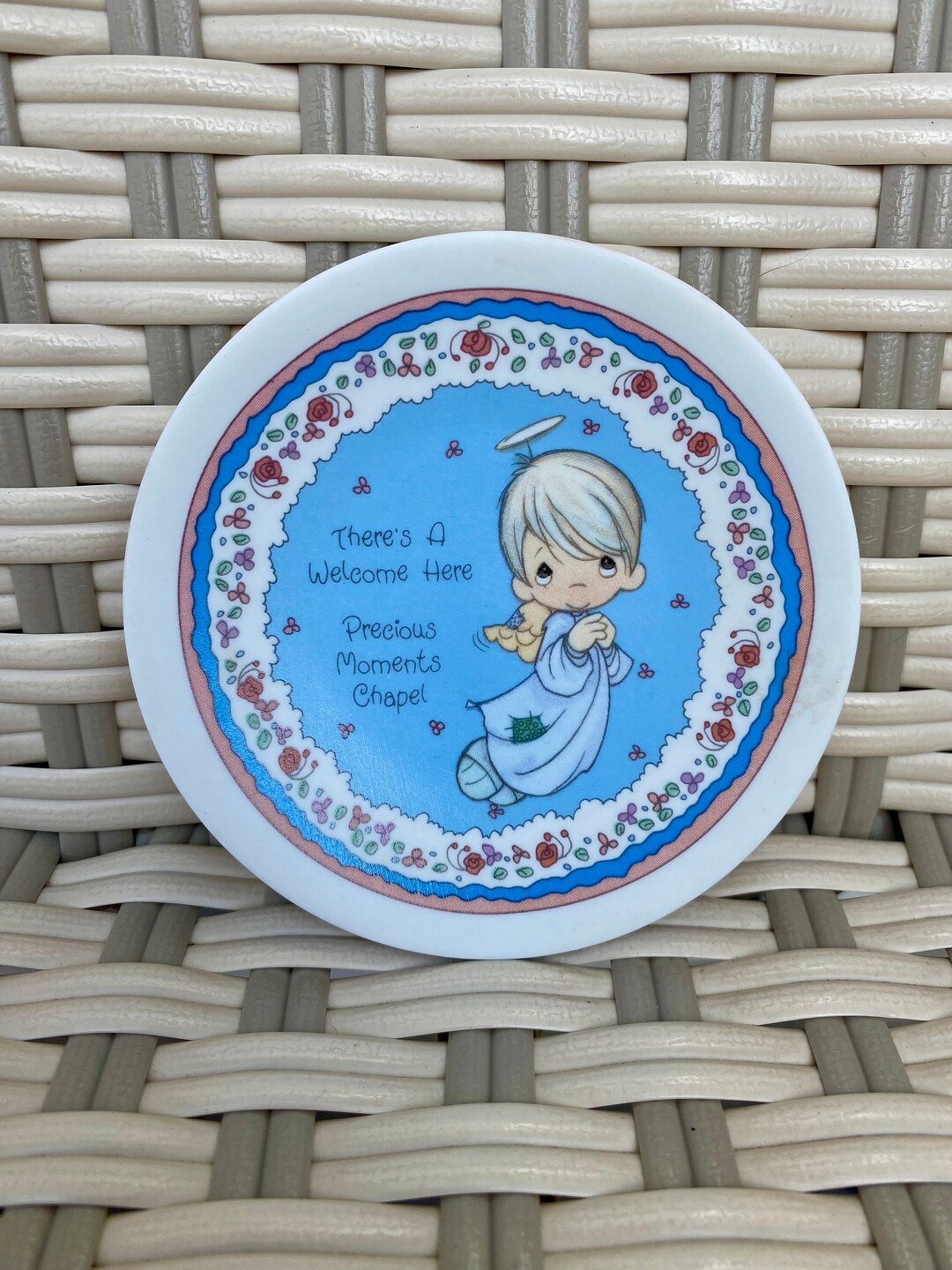 Vintage Precious Moments Plate - Etsy