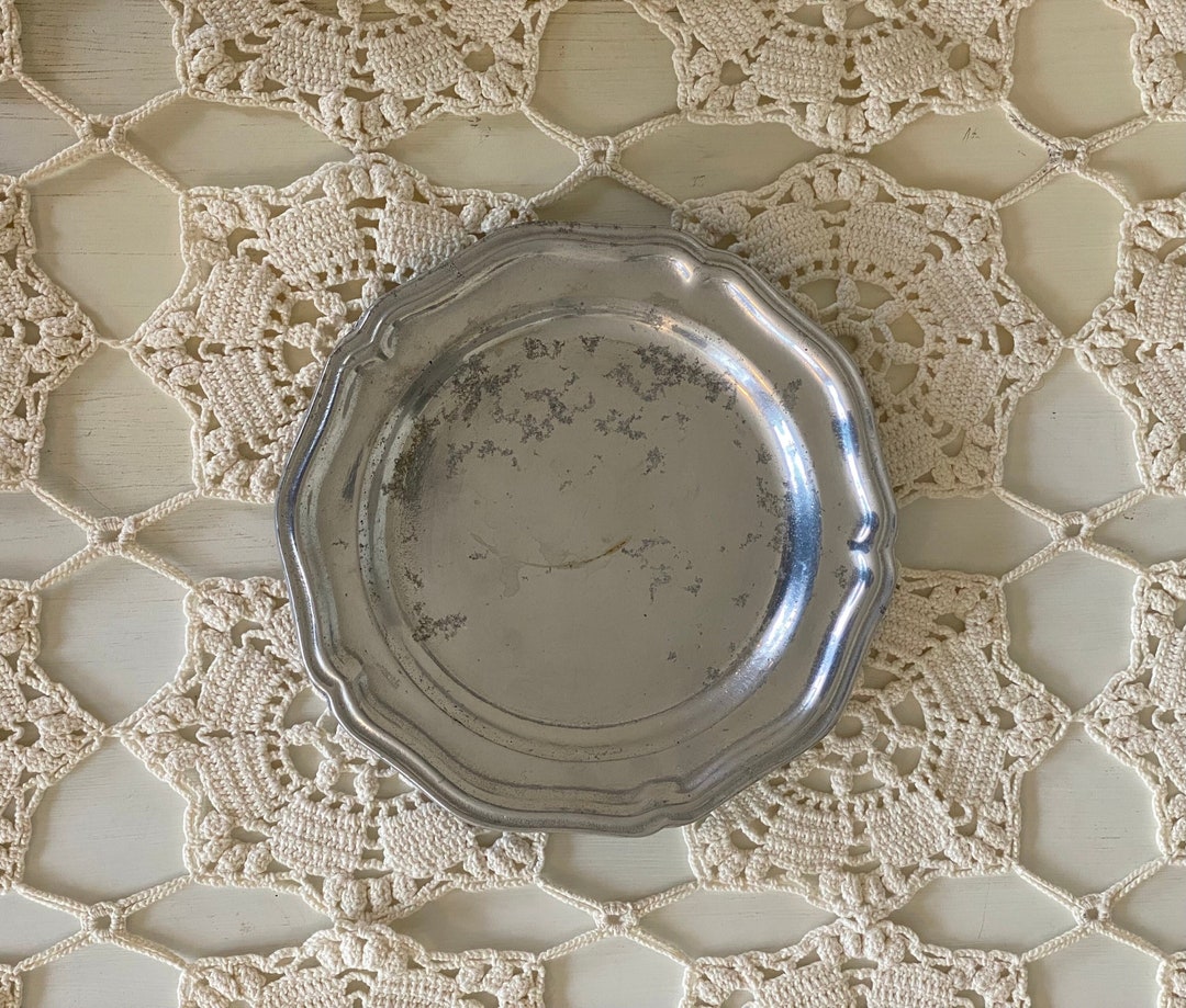 Vintage RWP Pewter Plate / Wilton Columbia, PA - Etsy