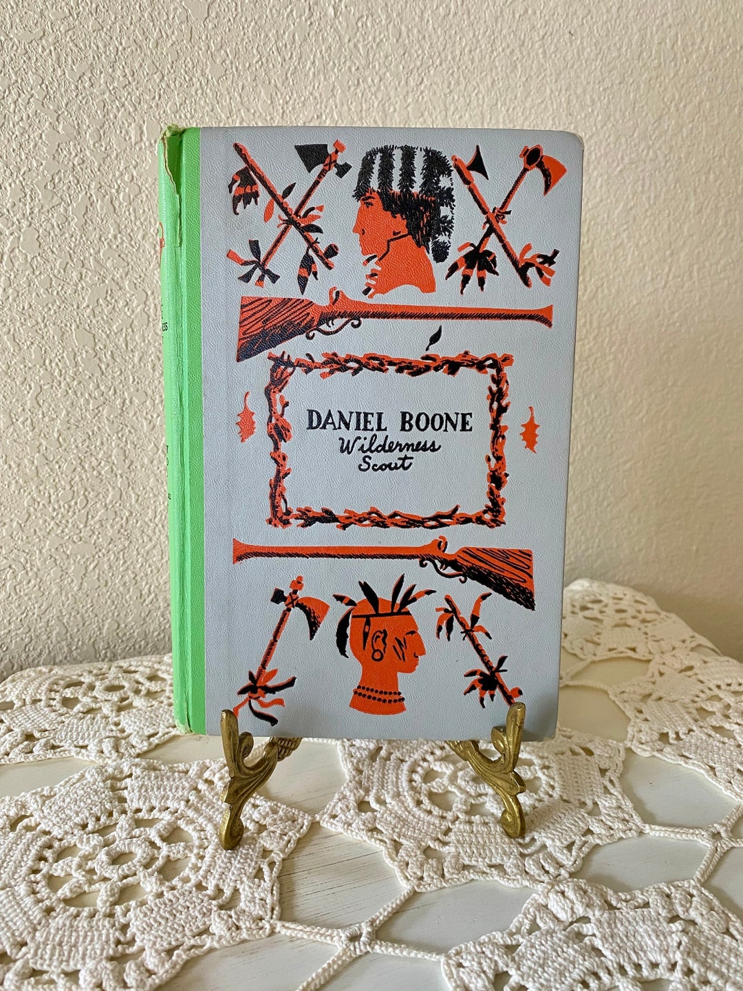 Vintage “daniel Boone Wilderness Scout” Book - Etsy