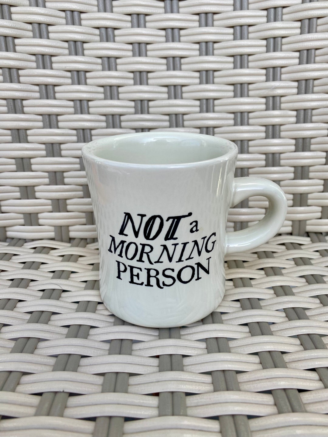 Not a Morning Person Coffee Mug - Etsy