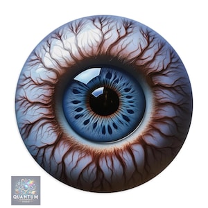 Creepy Eyeball Mousepad, Spooky Halloween Neoprene Pad, Quirky Gift for ...