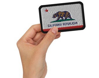 California Bear Patch 2 Inch Diameter Embroidered Patch - Etsy