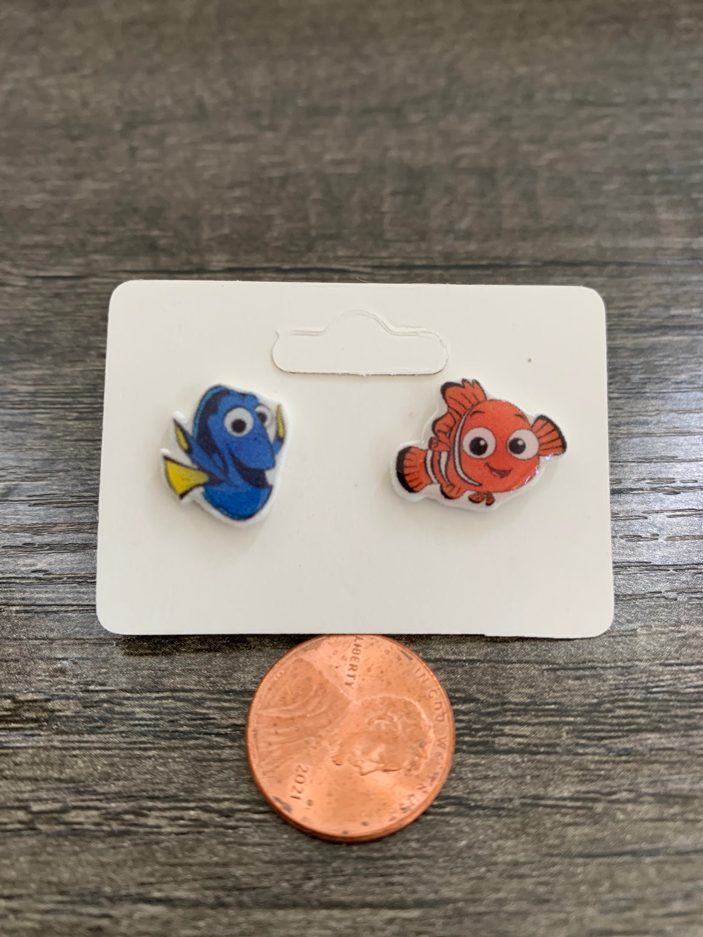 Nemo and Dory Earrings/disney Earrings/finding Nemo - Etsy