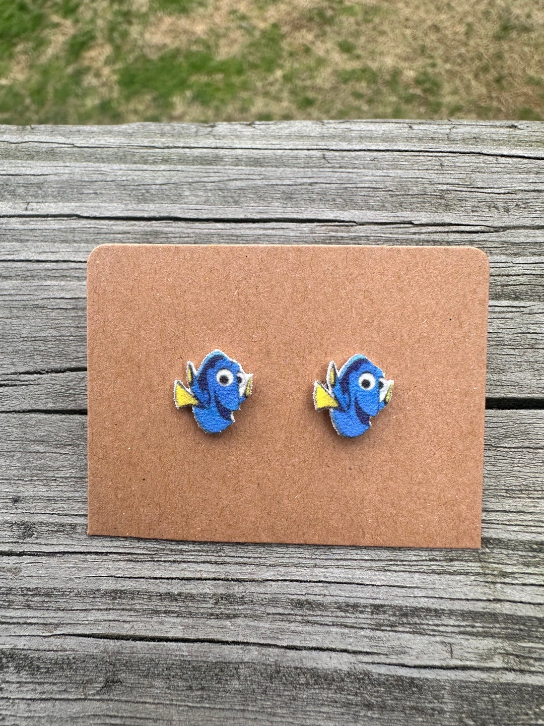 Dory Earrings/disney Earrings/finding Nemo Earrings/disney Trip/stud ...