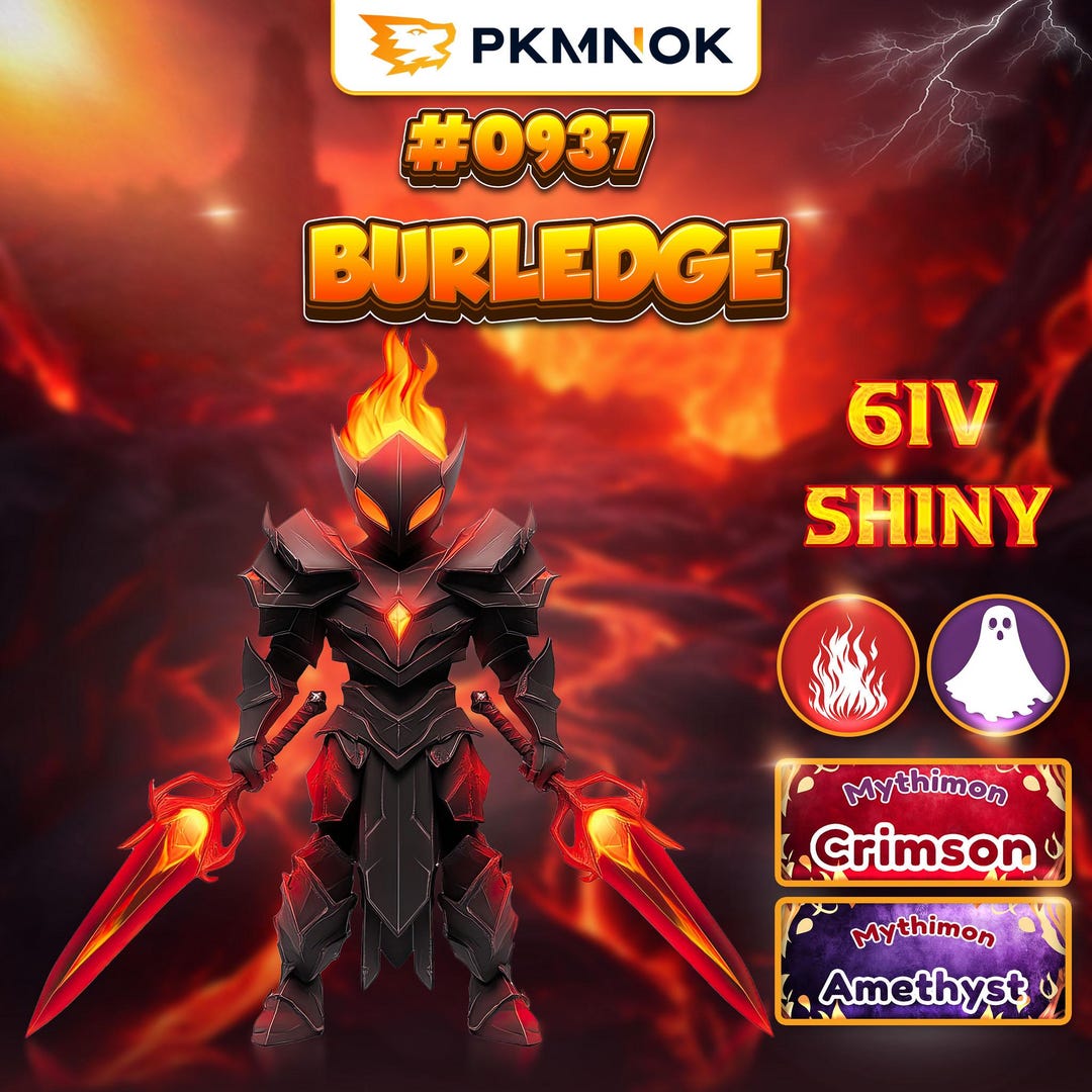 Get Your Perfect Ceruledge Custom 6IV Pokémon With Exclusive Art, Shiny and Personalized ...