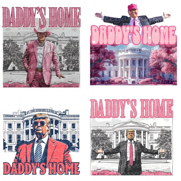 Daddys Home Svg - Etsy