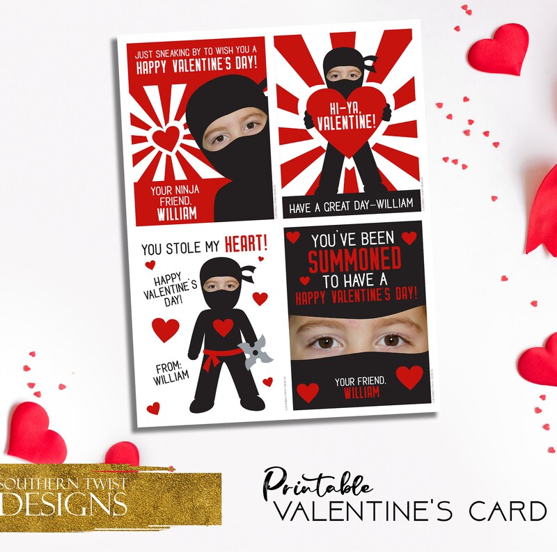 Ninja Valentine - Etsy