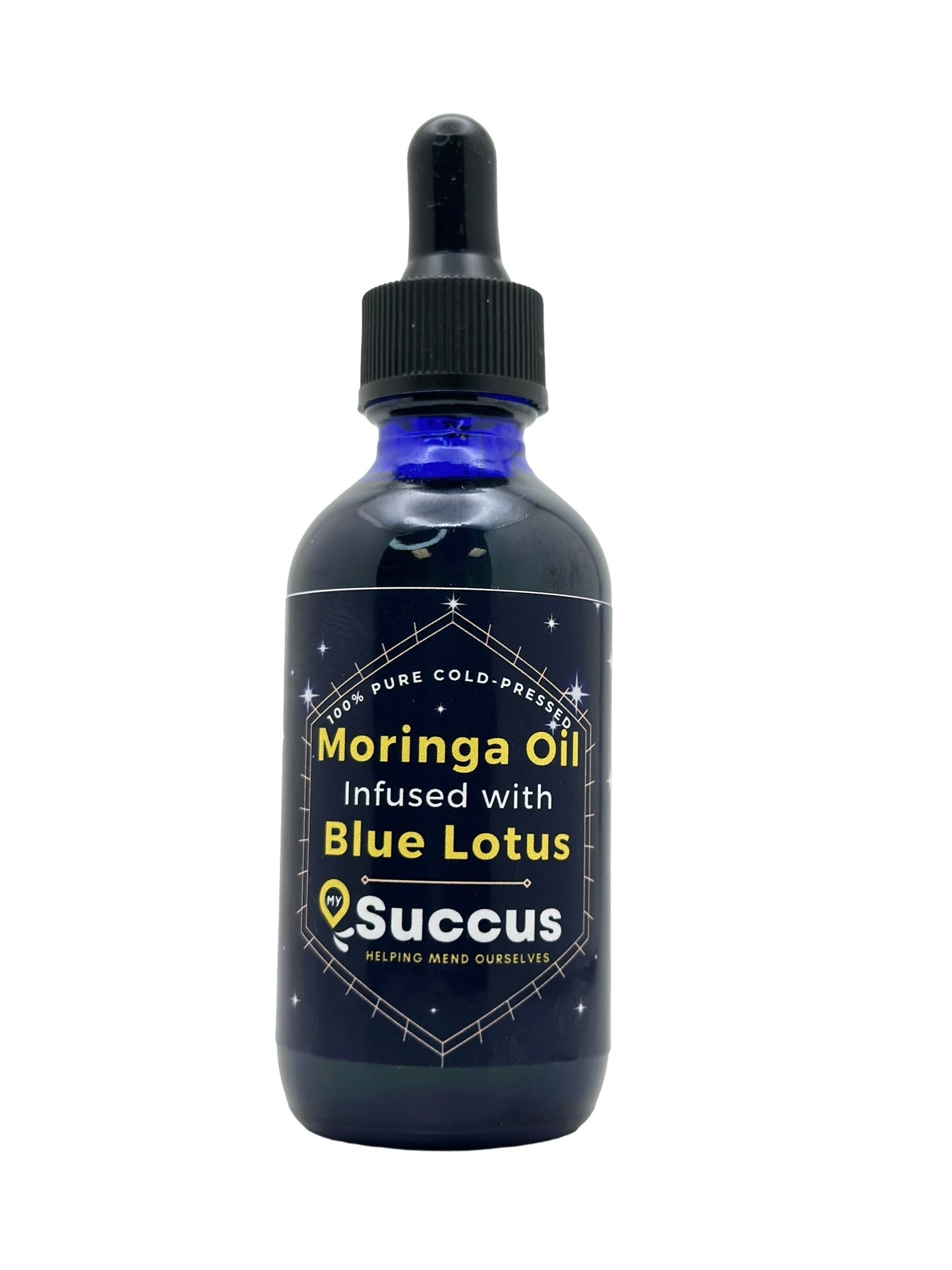 Cold Pressed Moringa Oil Infused With Blue Lotus - Etsy