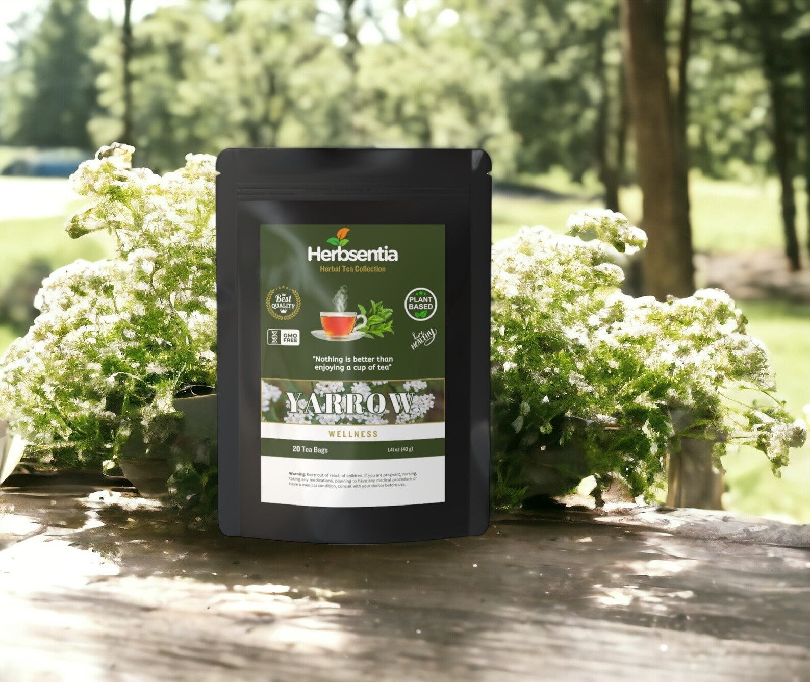 Yarrow Tea - Wellness - Etsy