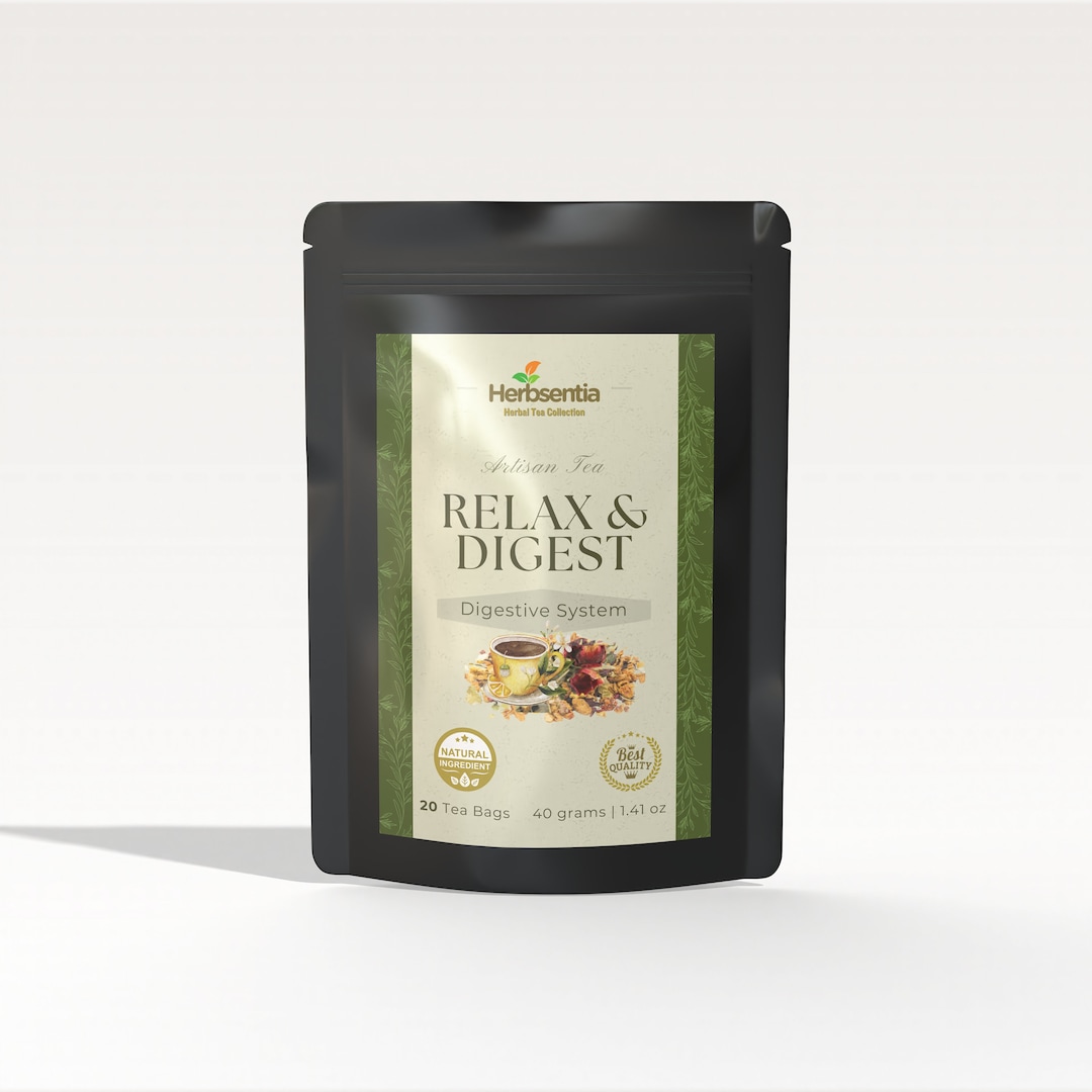 Relax and Digest Tea - Etsy