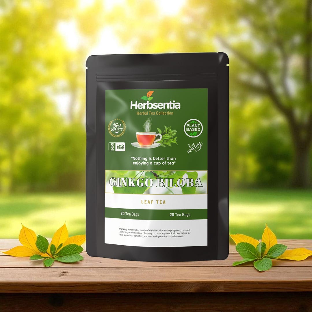 Gingko Biloba Tea - Pure Leaf Tea - Etsy