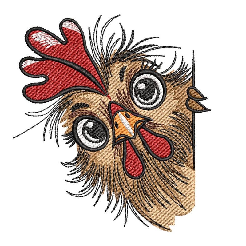 Peeking Chicken File - Etsy