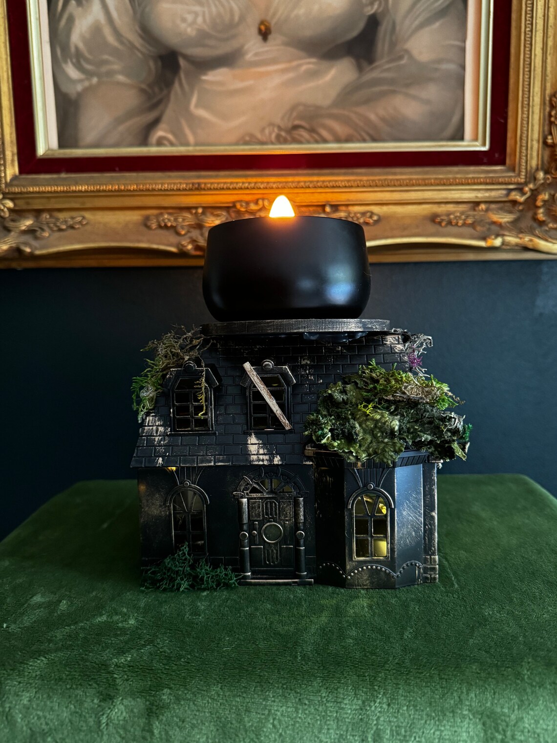 Haunted Manor Light up Candle Holder - Etsy