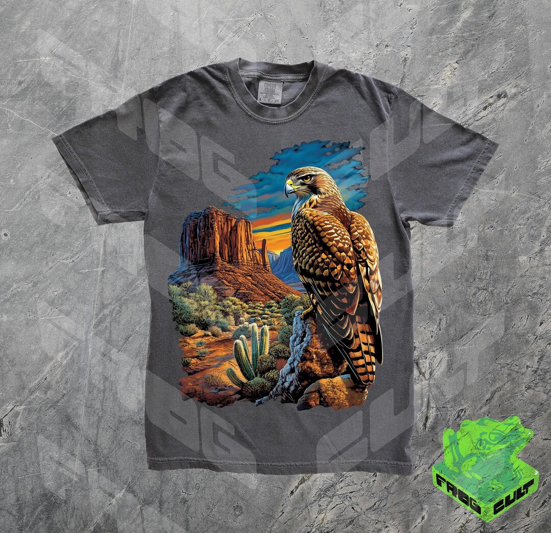 90s Desert Hawk Graphic T-shirt, Comfort Colors, Vintage Style Y2k ...