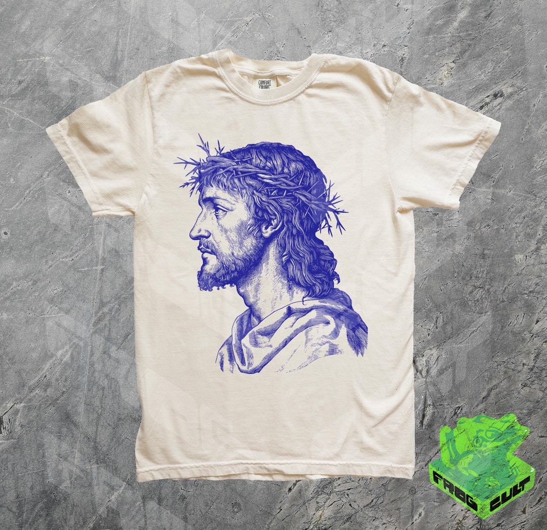 Jesus Vintage Graphic Shirt, Jesus Christ, Y2k Christian Easter, 90s ...