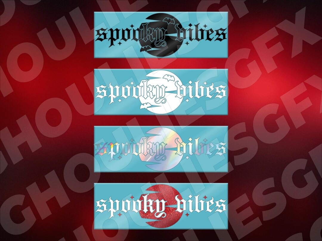 Spooky Vibes | Car Decal | JDM Decal | JDM Sticker | Stance | Static ...