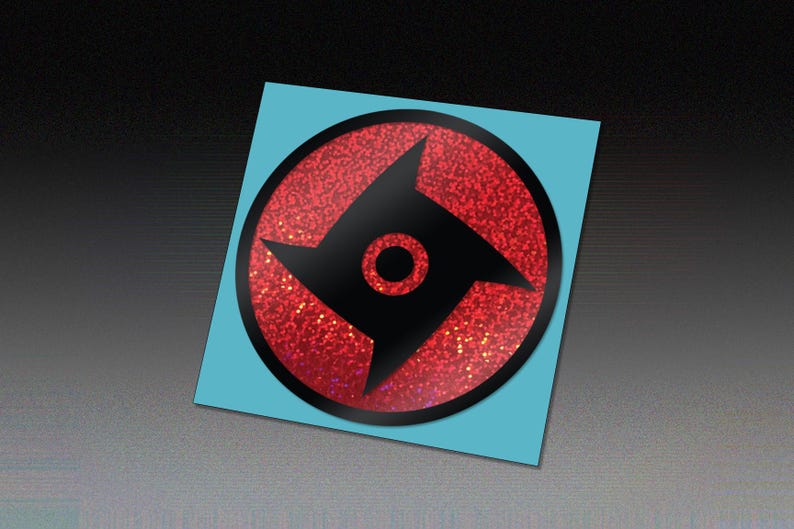 Shisui Mangekyou Sharingan V2 Car Decal JDM Decal JDM Sticker Stance ...