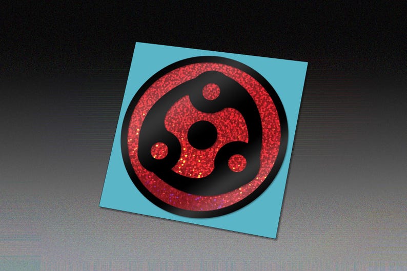 Madara Mangekyou Sharingan V2 Car Decal JDM Decal JDM Sticker Stance ...