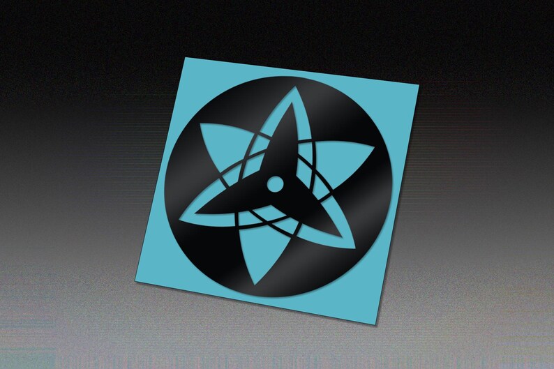 Sasuke Mangekyou Sharingan Final V1 Car Decal JDM Decal JDM Sticker ...