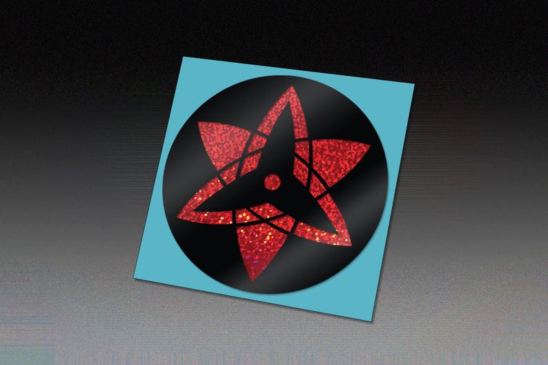 Sasuke Mangekyou Sharingan Final V2 Car Decal JDM Decal JDM Sticker ...