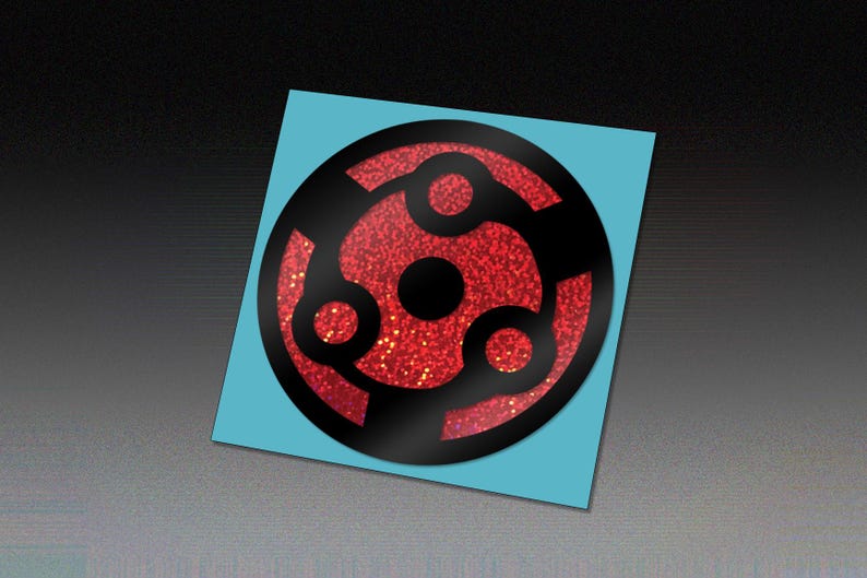 Madara Eternal Mangekyou Sharingan V2 Car Decal JDM Decal JDM Sticker ...