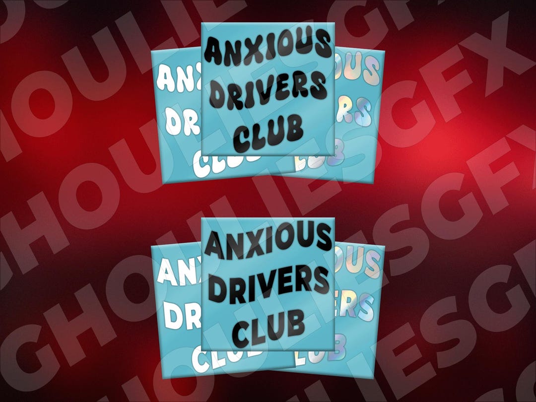 Anxious Drivers Club | Car Decal | JDM Decal | JDM Sticker | Stance ...