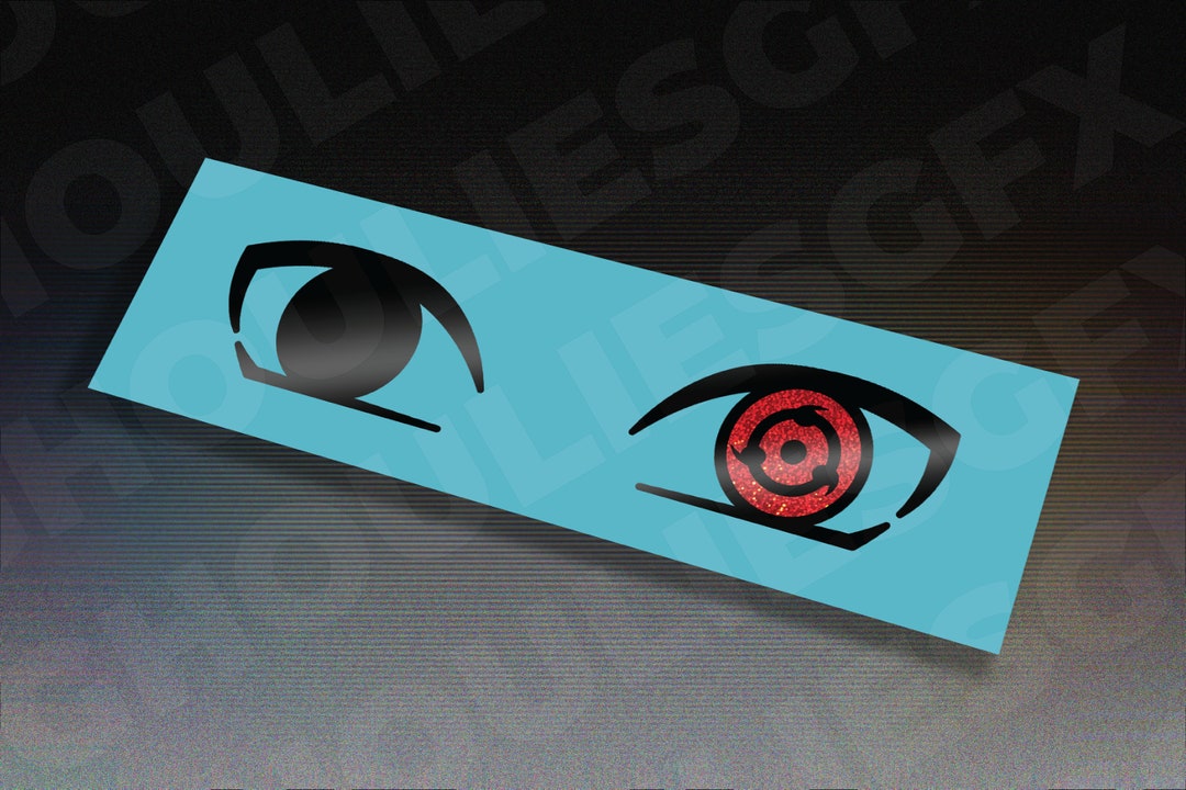 Kakashi Sharingan V2 Car Decal JDM Decal JDM Sticker Stance Static Die ...