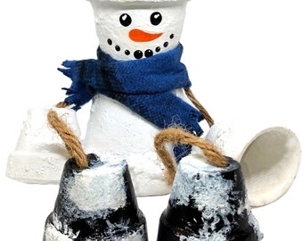 12 Pumpkin Man Flower Pot People / Flower Pot/ Indoor Decor/ Outdoor ...