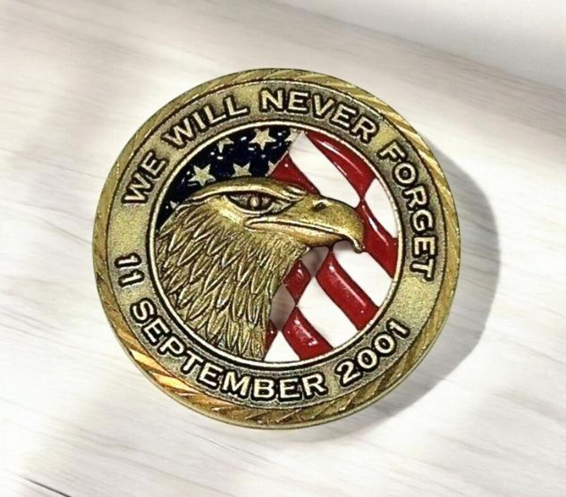 USA 9/11 Central Command Challenge Coin, Operation Enduring Freedom ...