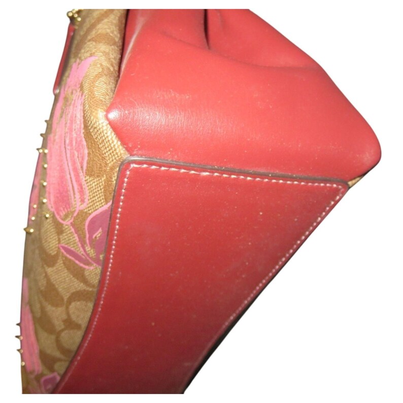 Coach Sage Mini Carryall in Signature Coated Canvas Desert Tulip Print ...