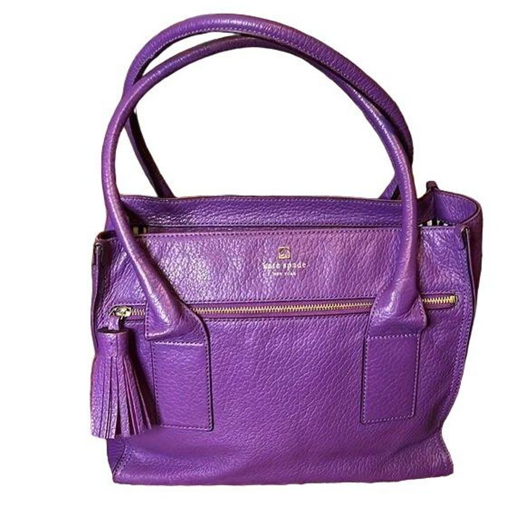 Kate Spade New York African Violet Pebbled Leather Southport Avenue ...