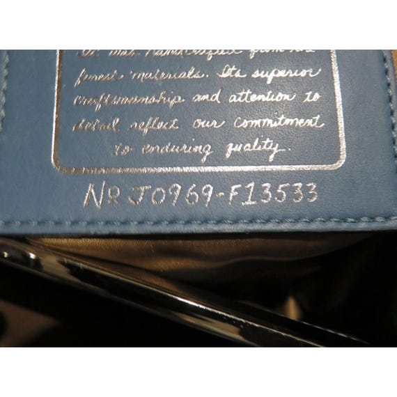 Coach Cursive Creed Limited Edition Khaki & Blue Jacq… - Gem