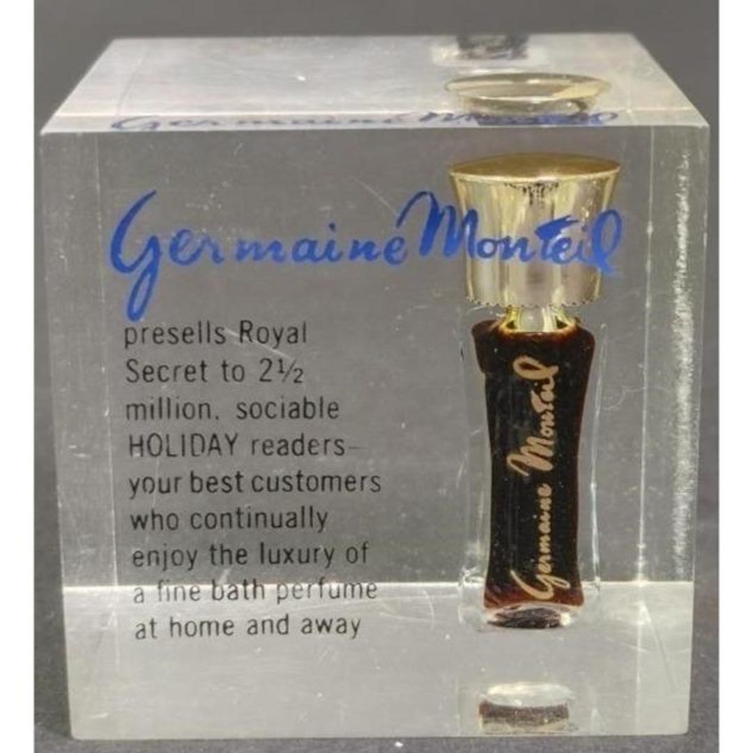 Germaine Monteil Royal Secret Bath Pure Parfum Display Real Pure Parfum ...